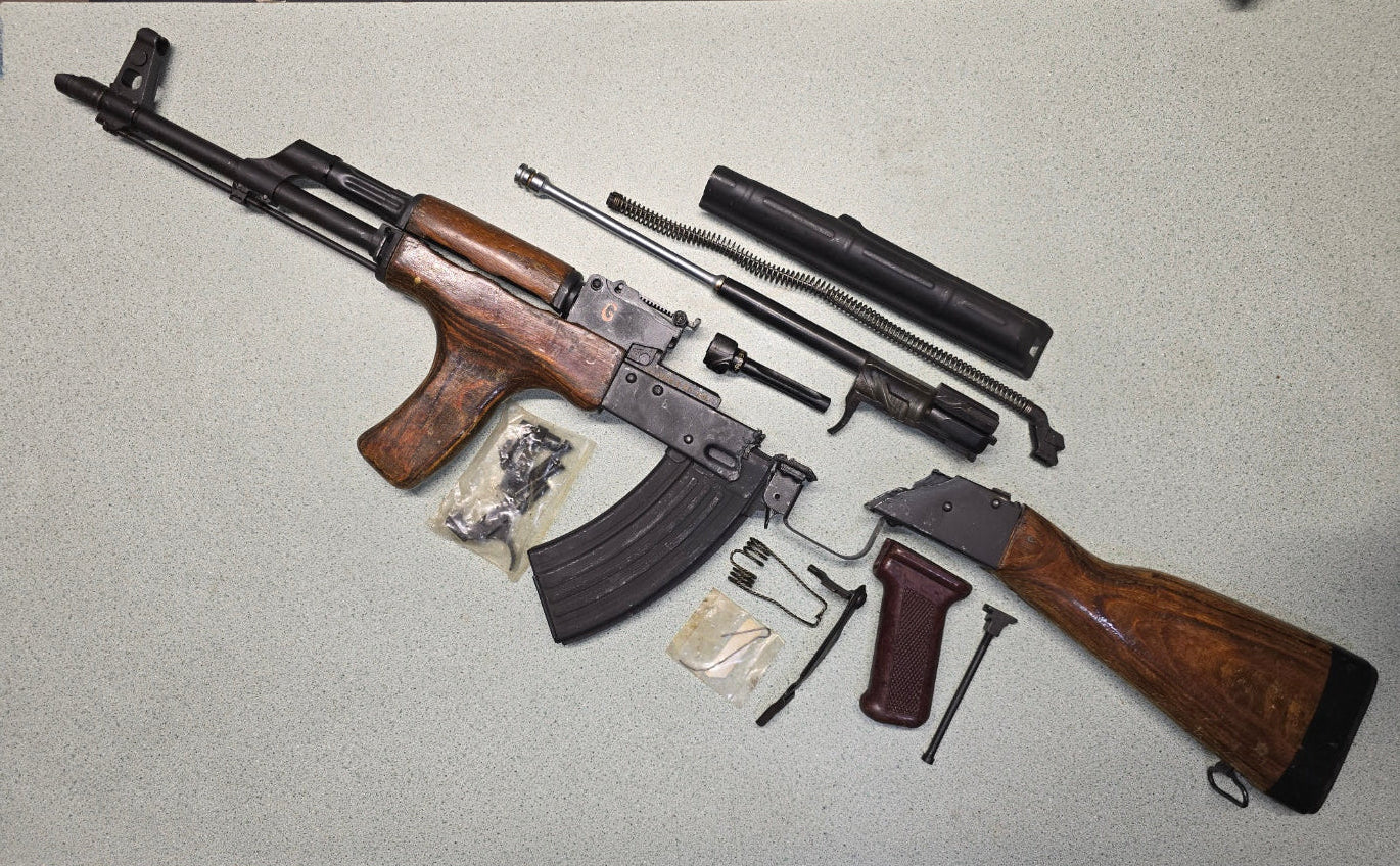 Romanian (Romy G) PM-63 parts kit/Matching. – Aka Armament Group