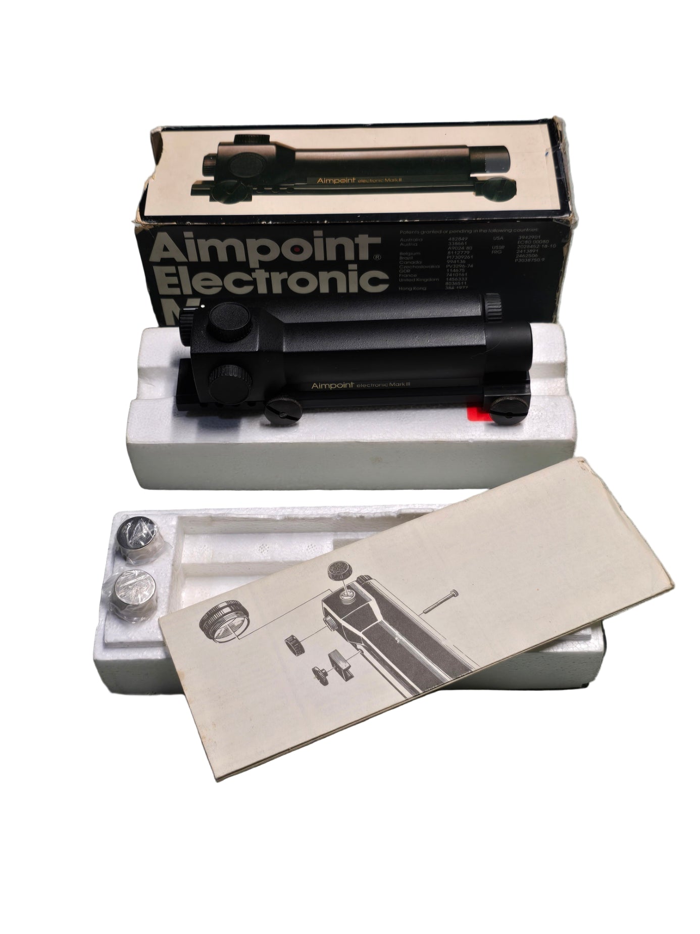 Aimpoint Mark 3 Red dot rifle sight, Missing Picatinny clamp – Aka ...